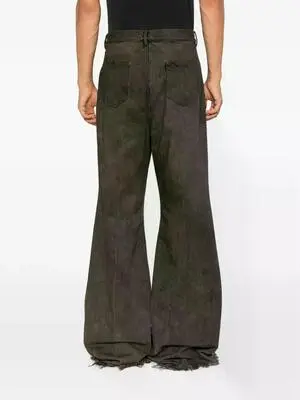 Rick Owens Bolan Faded Flared-leg Jeans