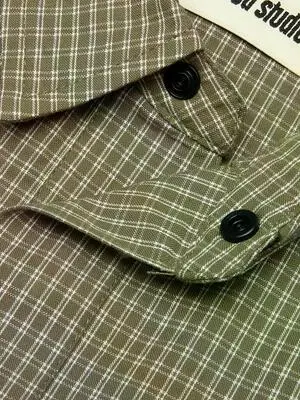METALWOOD STUDIO Plaid Tactical Shirt