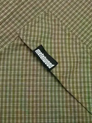 METALWOOD STUDIO Plaid Tactical Shirt