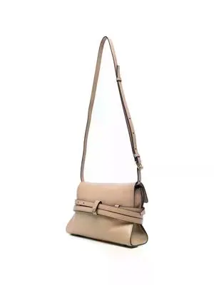 Moschino Tie Me Belt Detail Shoulder Bag - Neutrals