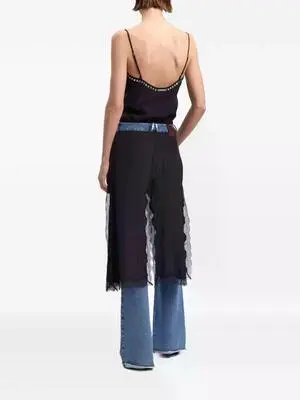 16Arlington Kia Lace-trimmed Layered Jeans