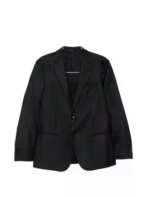 Giorgio Armani Single-breasted Buttoned Suit - Blue