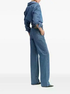 16Arlington Jolie Belted Denim Jacket