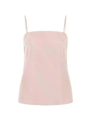 Alberta Ferretti Spaghetti-strap Blouse - Pink