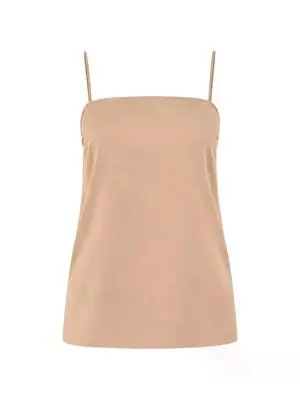 Alberta Ferretti Spaghetti Strap Top - Pink