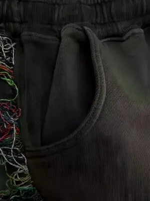 Alchemist Cargo Pants With Gradient Fringe Trim