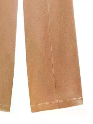 FORTE_FORTE Satin-finish Wide-leg Trousers
