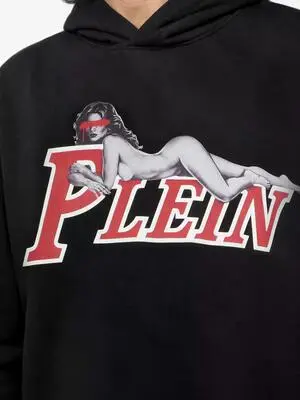 Philipp Plein Hoodie With Pin Up Logo