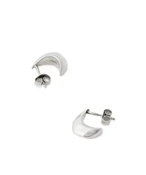LEMAIRE Micro Drop Small Hoop Earrings