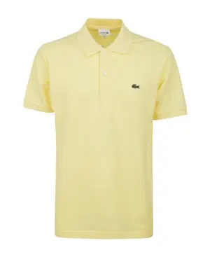 Lacoste Logo-patch Polo Shirt - Yellow