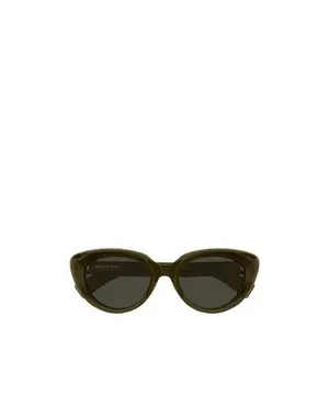 Saint Laurent Cat Eye Frame Sunglasses - Green