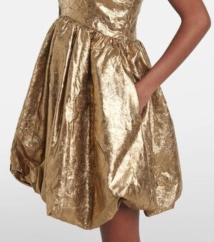GANNI Metallic Dress
