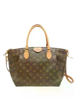 LOUIS VUITTON 2015 Monogram Turenne Mm Satchel - Brown