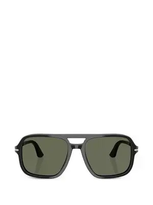 Persol Browline Sunglasses - Black