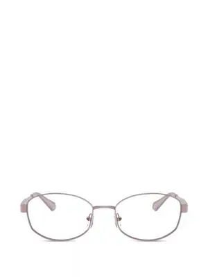 Michael Kors Lyon Geometric-frame Glasses - Pink
