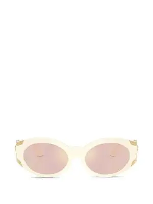 Versace Medallion Sunglasses - Neutrals