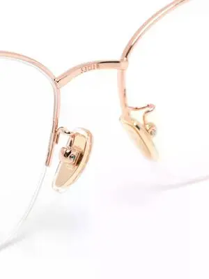 VOGUE EYEWEAR Half-rim Glasses - Pink