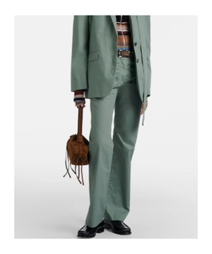 Acne Studios Cotton Twill Wide-leg Pants