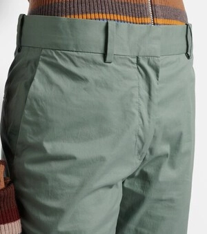 Acne Studios Cotton Twill Wide-leg Pants