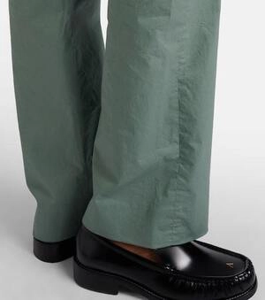 Acne Studios Cotton Twill Wide-leg Pants