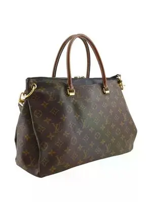 LOUIS VUITTON 2015 Monogram Pallas Mm Satchel