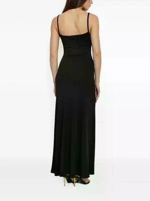 Christopher Esber Droplet Crystal Ruched Maxi Dress