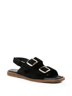 SERGIO MORETTI FIRENZE Buckle-fastening Slingback Sandals