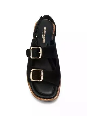 SERGIO MORETTI FIRENZE Buckle-fastening Slingback Sandals