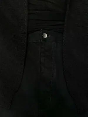 Rick Owens Geth Raw-cut Wide-leg Jeans