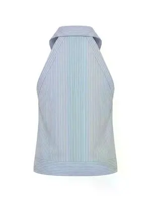 PHARAOH Atlast Striped Sleeveless Shirt