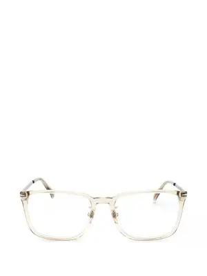 DB EYEWEAR BY DAVID BECKHAM Square Frame Glasses - Neutrals