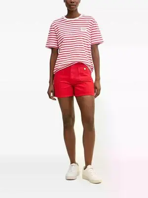 JOOP! Striped Cotton T-shirt With Logo Patch