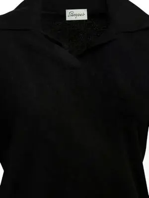 SEMPER Cashmere Polo-collar Sweater