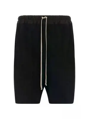 Rick Owens Boxers Drawstring-waist Shorts - Black