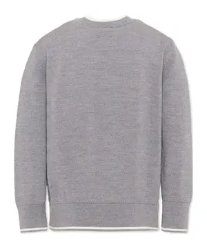 Paul & Shark Logo-embroidered Contrast-trim Sweater