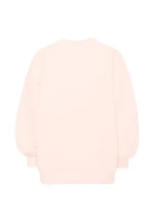 Balmain Logo-print Long-sleeve Dress