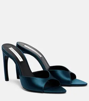 Victoria Beckham Harlow 100 Satin Sandals