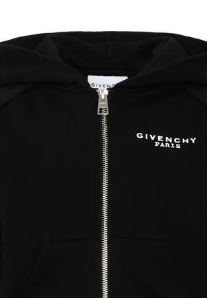 Givenchy Logo-print Zip-up Hoodie