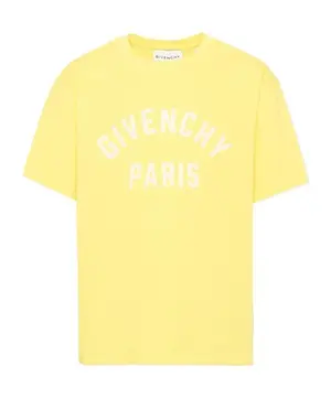 Givenchy Logo-print Short-sleeve T-shirt - Yellow