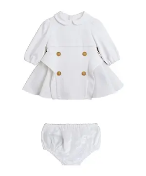 Balmain Dress And Bloomers Set