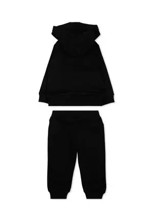 Moschino Two-piece Hooded Sweatshirt And Sweatpants Set