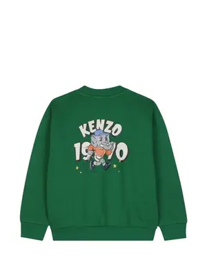 Kenzo Graphic Print Crewneck Sweatshirt