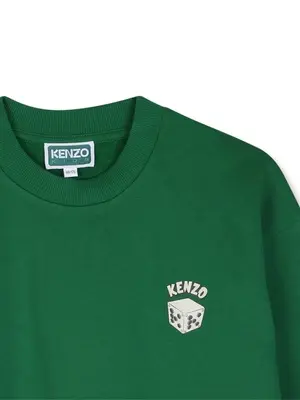 Kenzo Graphic Print Crewneck Sweatshirt