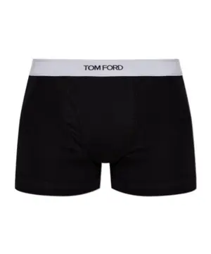 TOM FORD Logo-waistband Boxer Briefs - Black