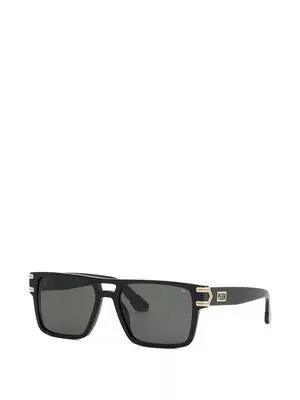 Philipp Plein Logo-plaque Square-frame Sunglasses
