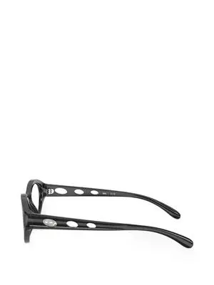 DIESEL® Cut-out Logo-plaque Glasses