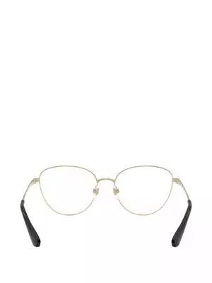 Burberry Engraved Round-frame Glasses