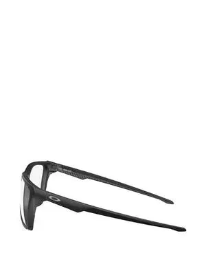 Oakley The Cut Rectangle-frame Glasses - Black