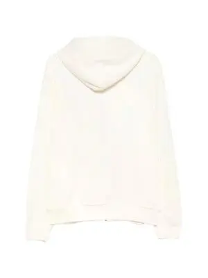 Karl Lagerfeld Logo-embossed Zip-up Hoodie