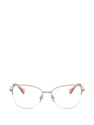 RALPH EYEWEAR Cat Eye Frame Eyeglasses - Pink
